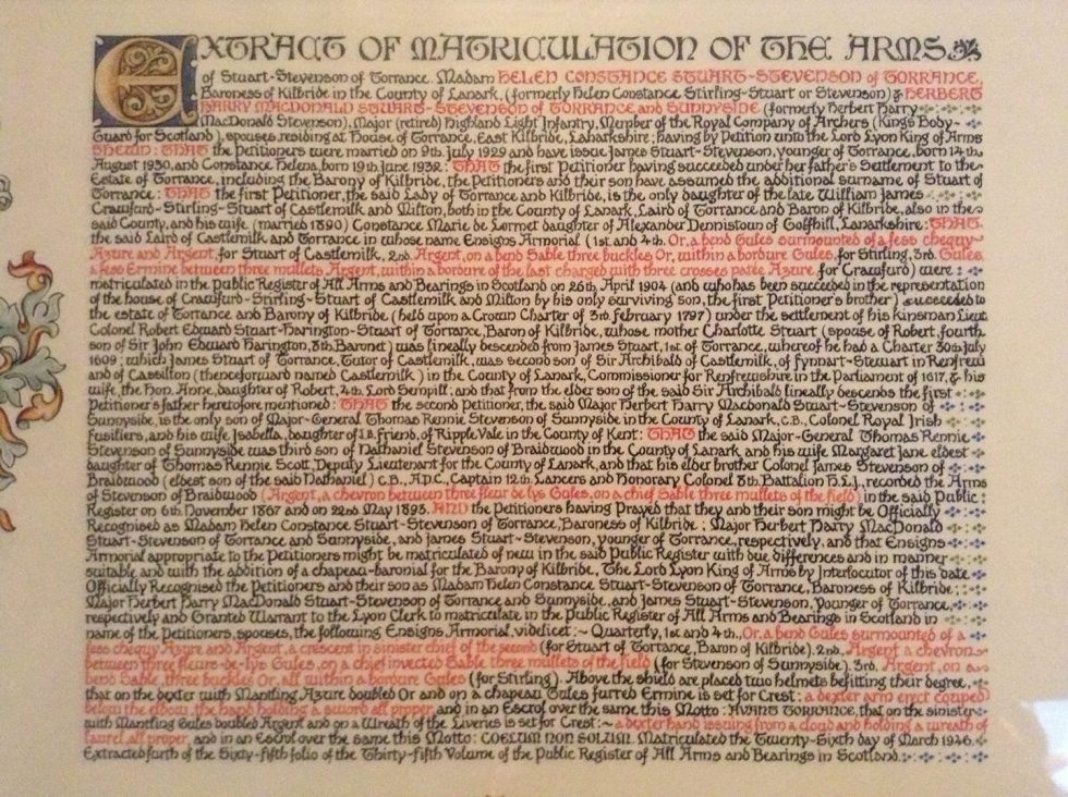 Clan Stirling Online! | Gang Forward